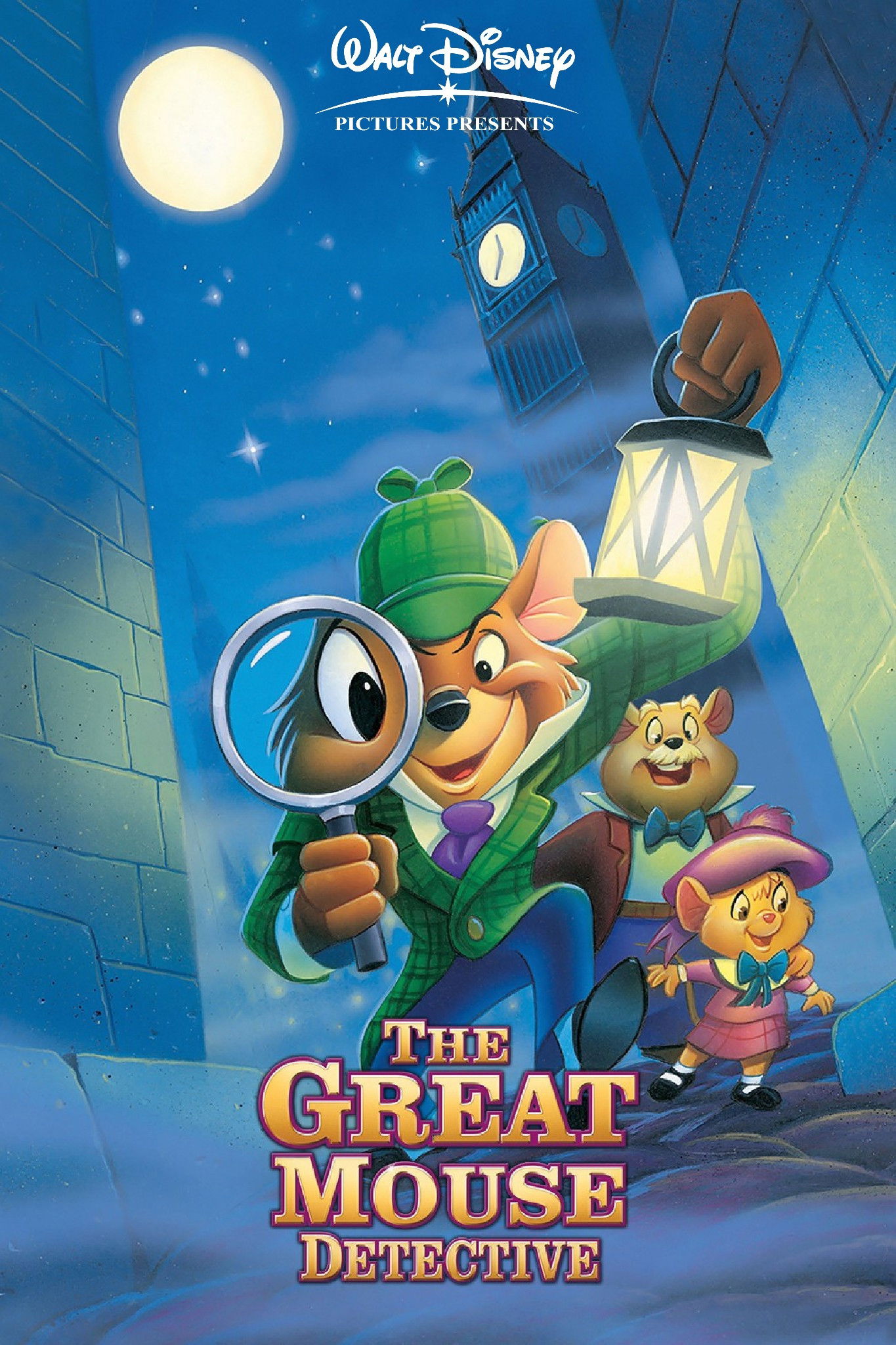 The Great Mouse Detective (1986) - Posters — The Movie Database (TMDB)