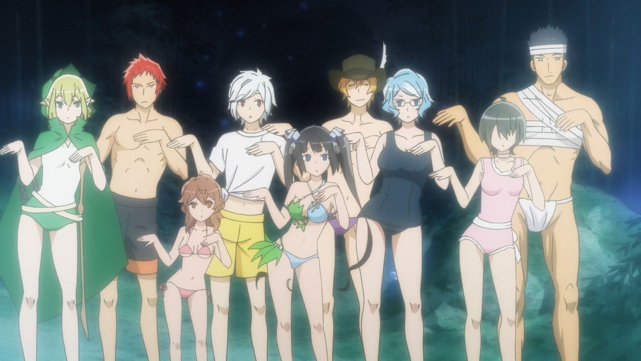 Is It Wrong to Try to Pick Up Girls in a Dungeon?: Specials - Is It Wrong to Expect a Hot Spring ...