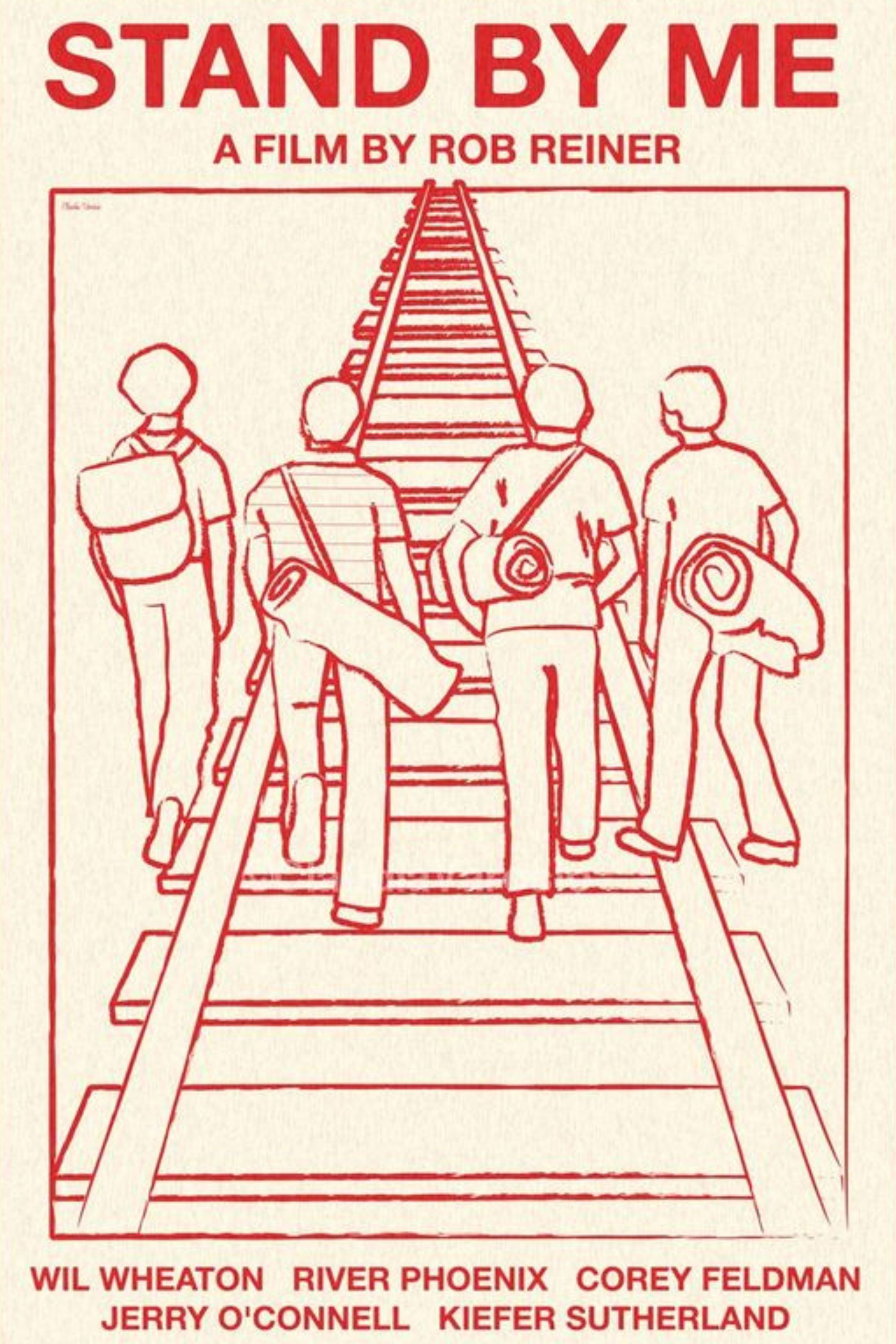 Stand by Me (1986) - Posters — The Movie Database (TMDB)