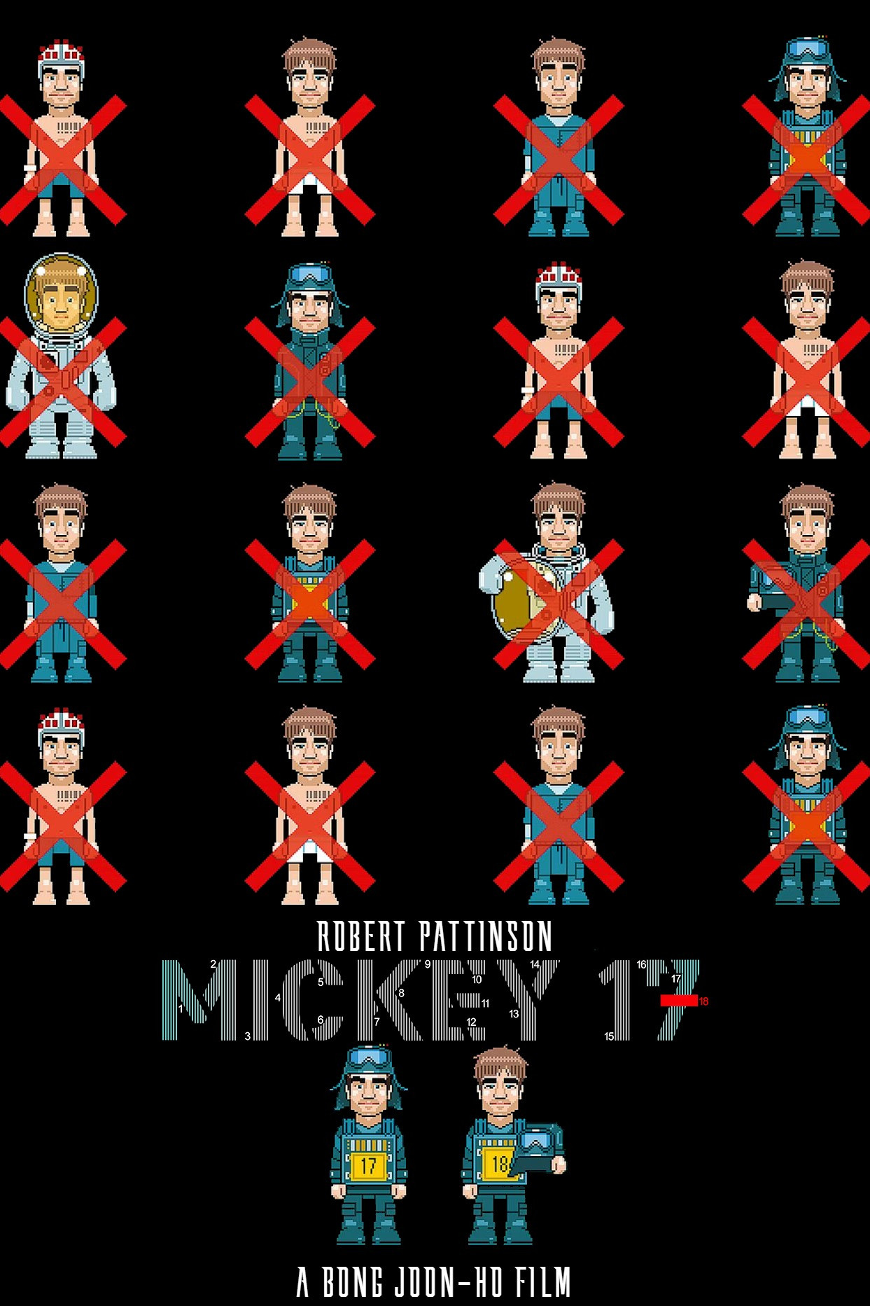 Mickey 17 (2025) - Posters — The Movie Database (TMDB)