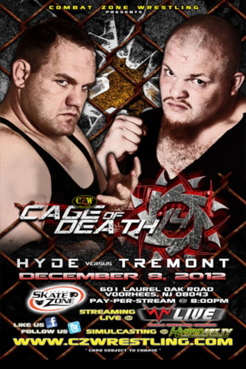 CZW Cage Of Death 14 (2012) | The Poster Database (TPDb)