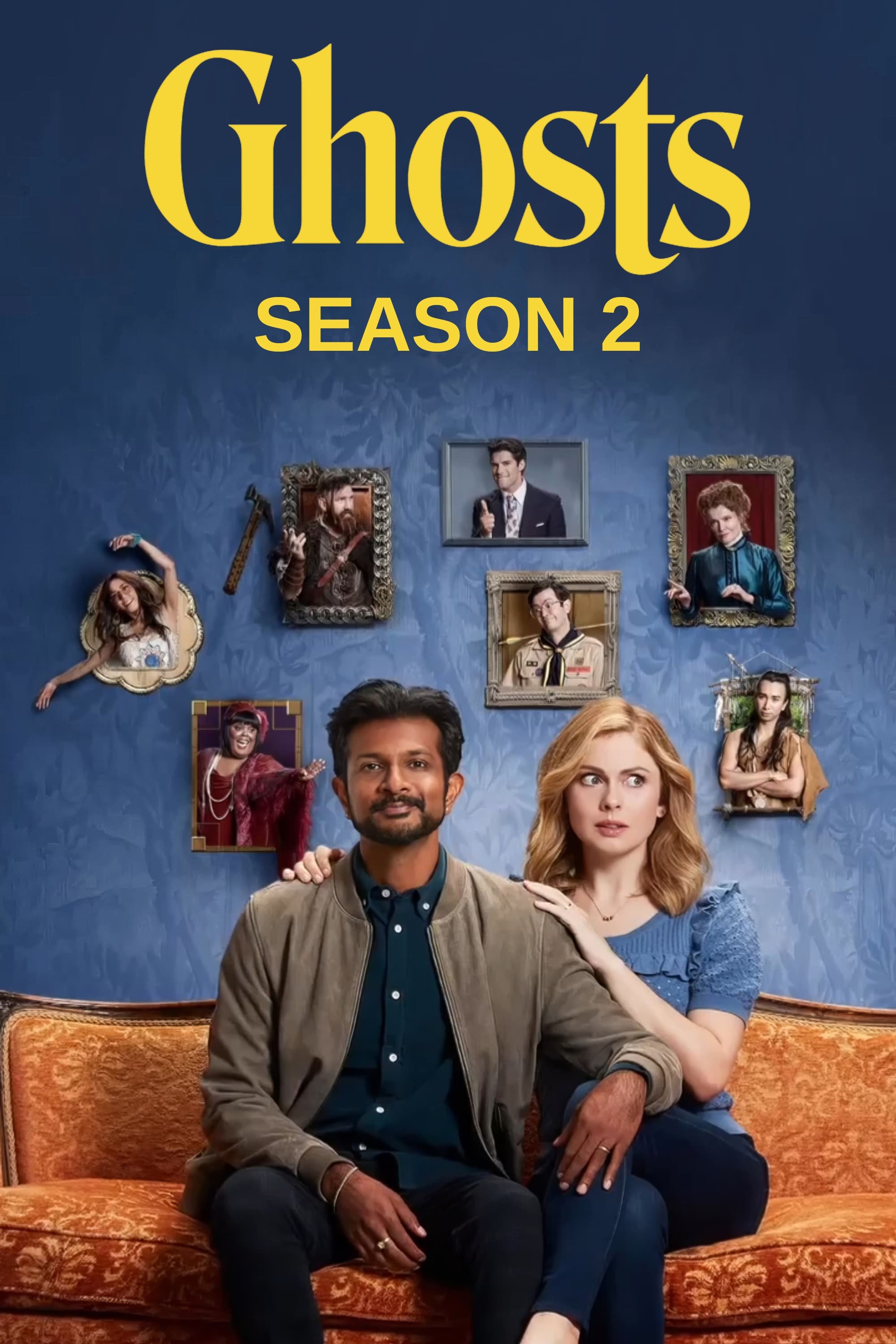 Ghosts (TV Series 2021- ) - Posters — The Movie Database (TMDB)