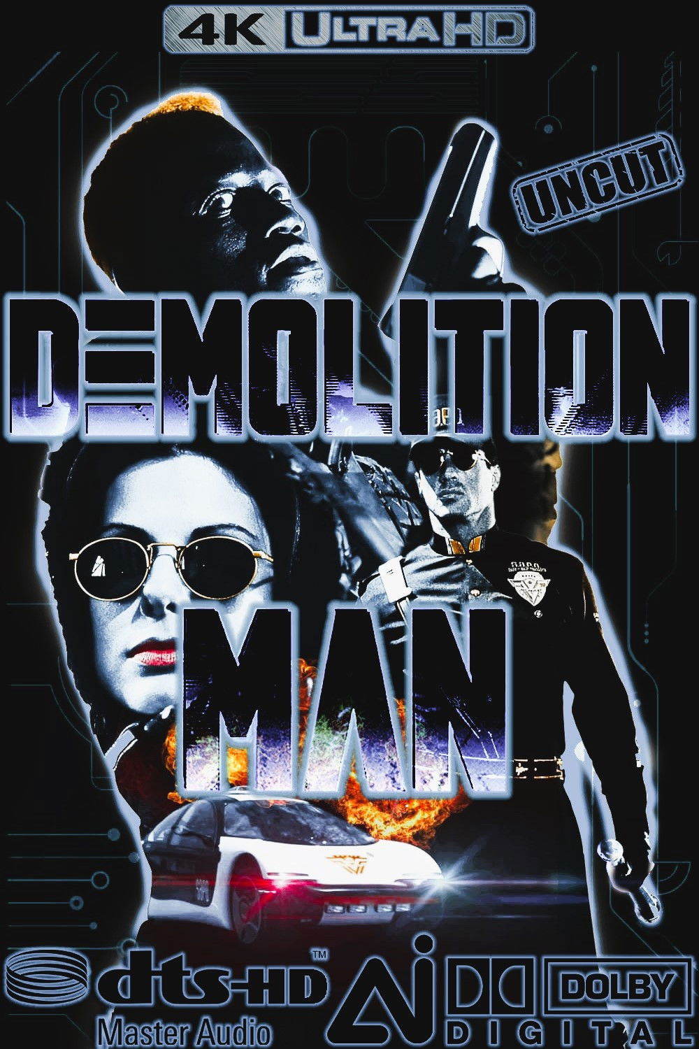 Demolition Man (1993) - Posters — The Movie Database (TMDB)