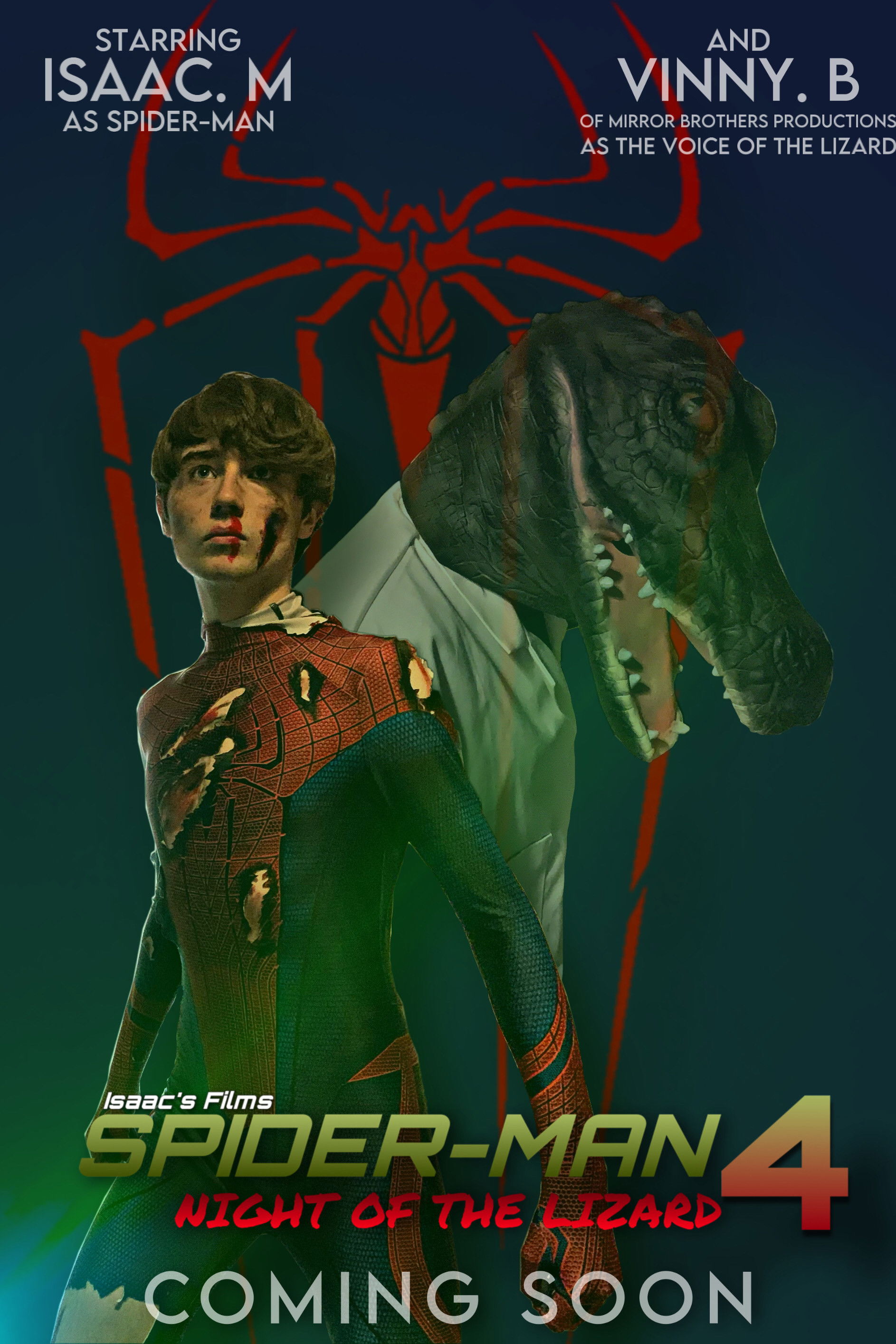 The Resilient Spider-Man 4: Night of The Lizard (2023) | The Poster Database (TPDb)