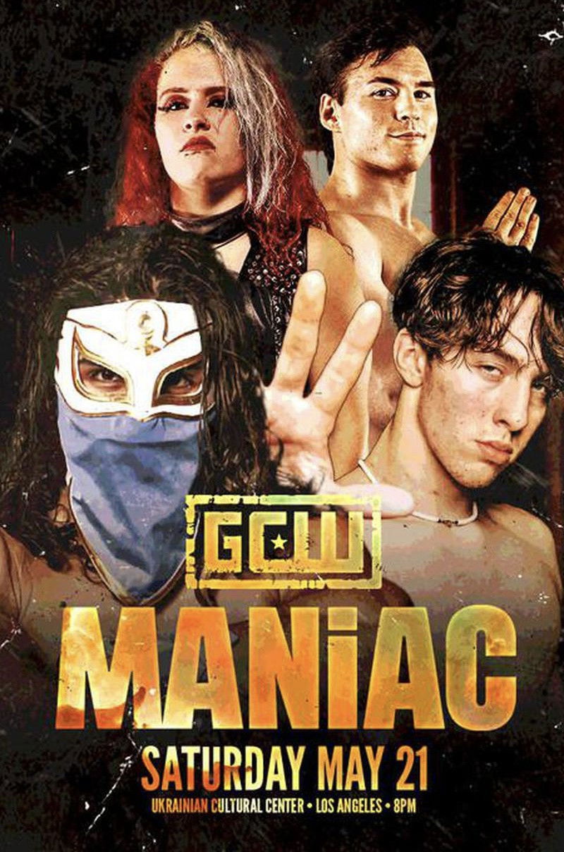 GCW Maniac (2022) - Posters — The Movie Database (TMDB)