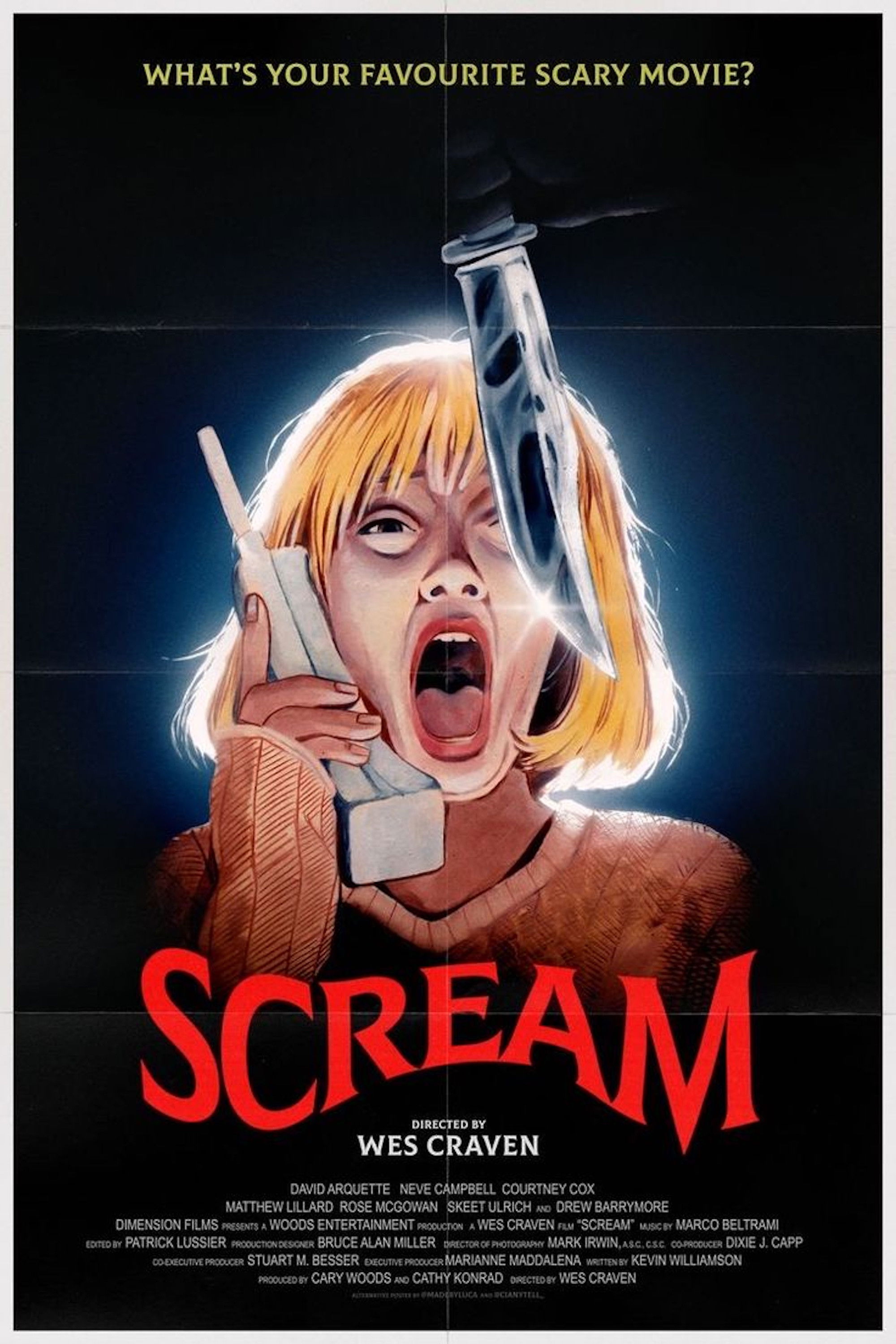 Scream (1996) - Posters — The Movie Database (TMDB)
