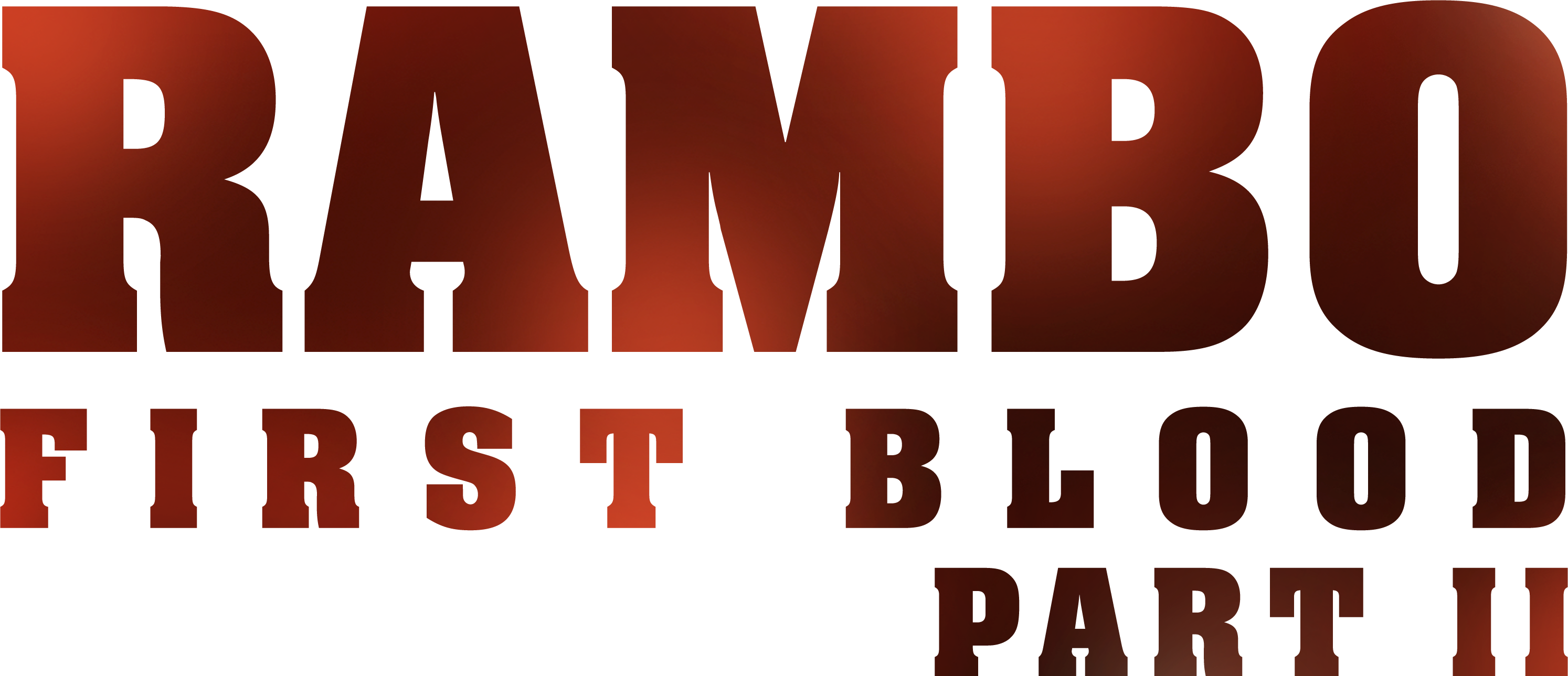 Rambo: First Blood Part II (1985) - Logos — The Movie Database (TMDB)