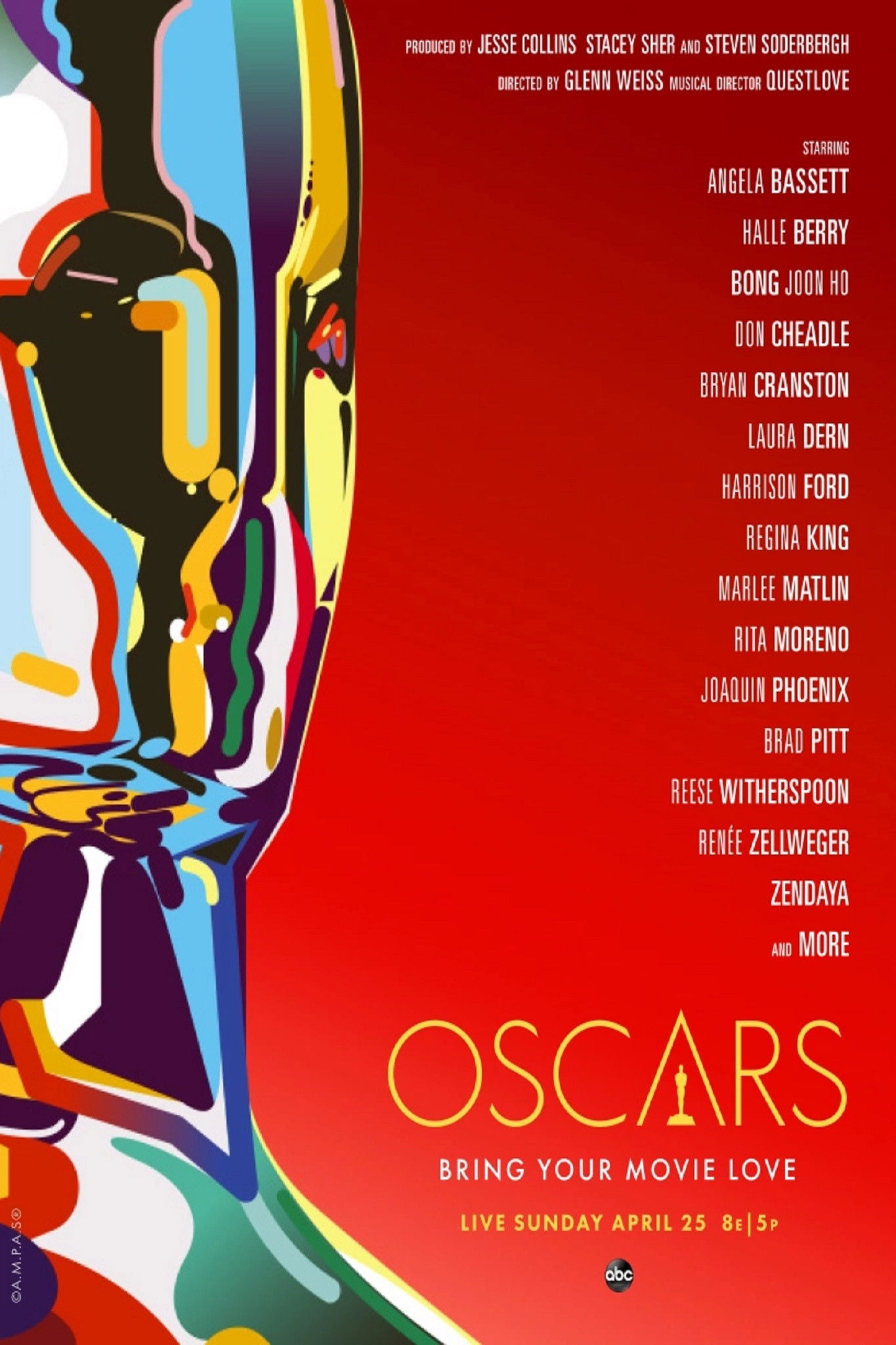 The 93rd Oscars (2021) | The Poster Database (TPDb)