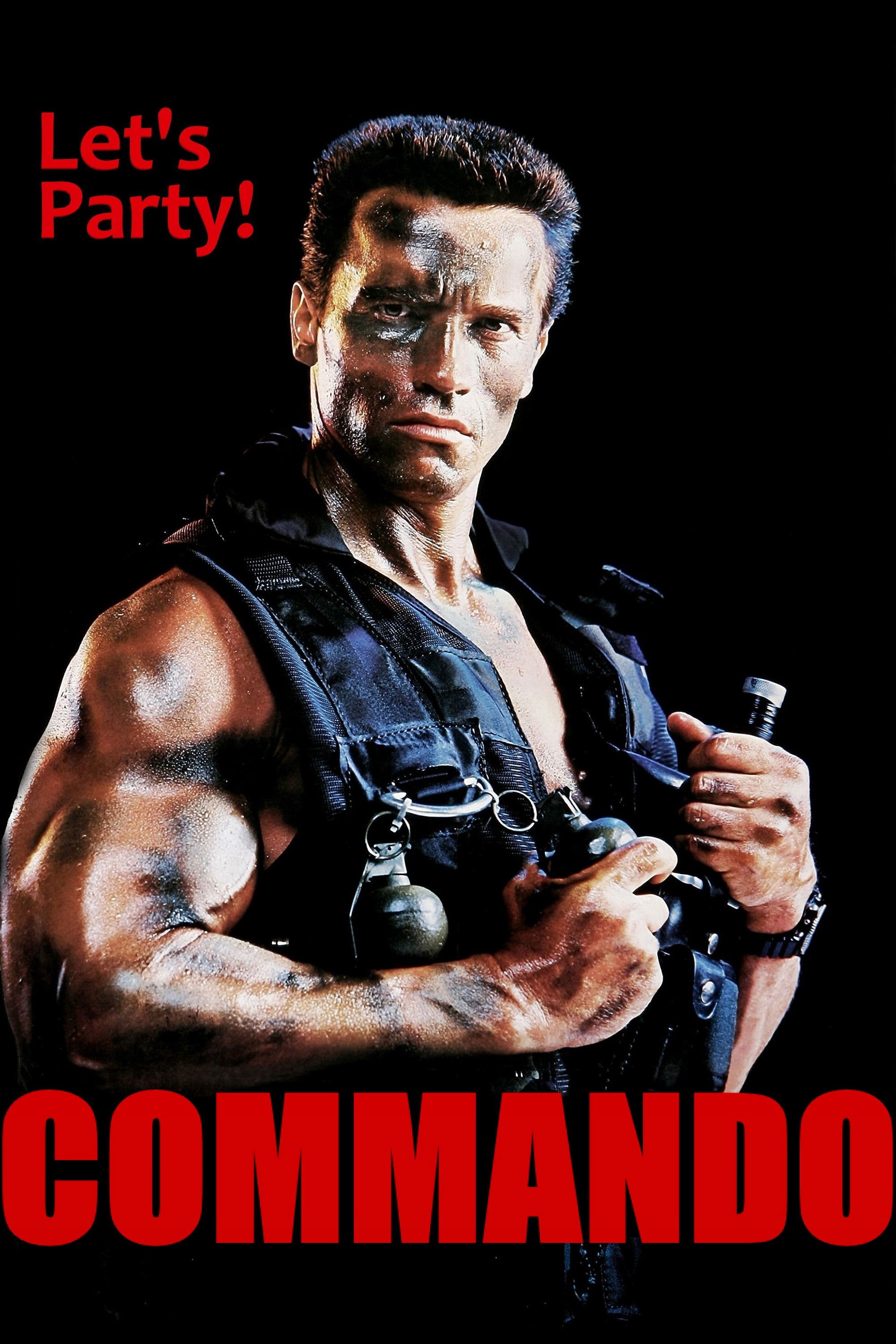 Commando (1985) - Posters — The Movie Database (TMDB)