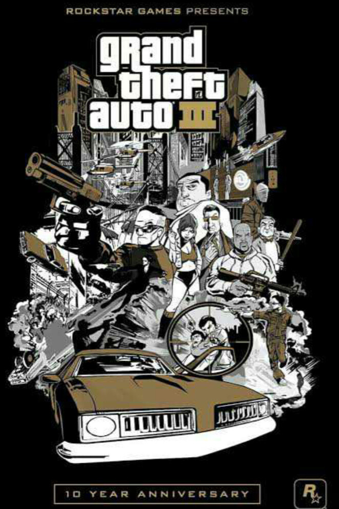 Grand theft auto 3 (2001) | The Poster Database (TPDb)