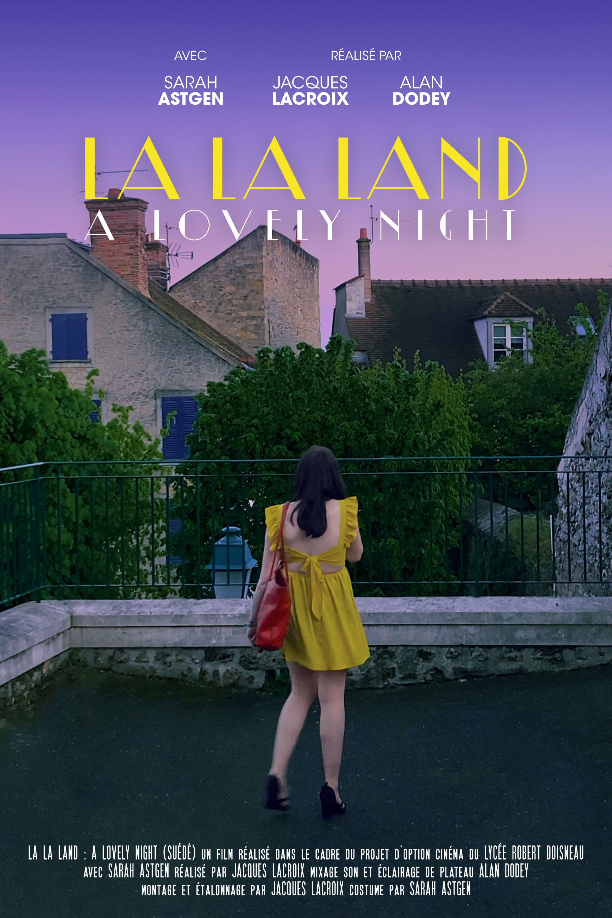 La La Land : A Lovely Night (Sweded) (2024) | The Poster Database (TPDb)