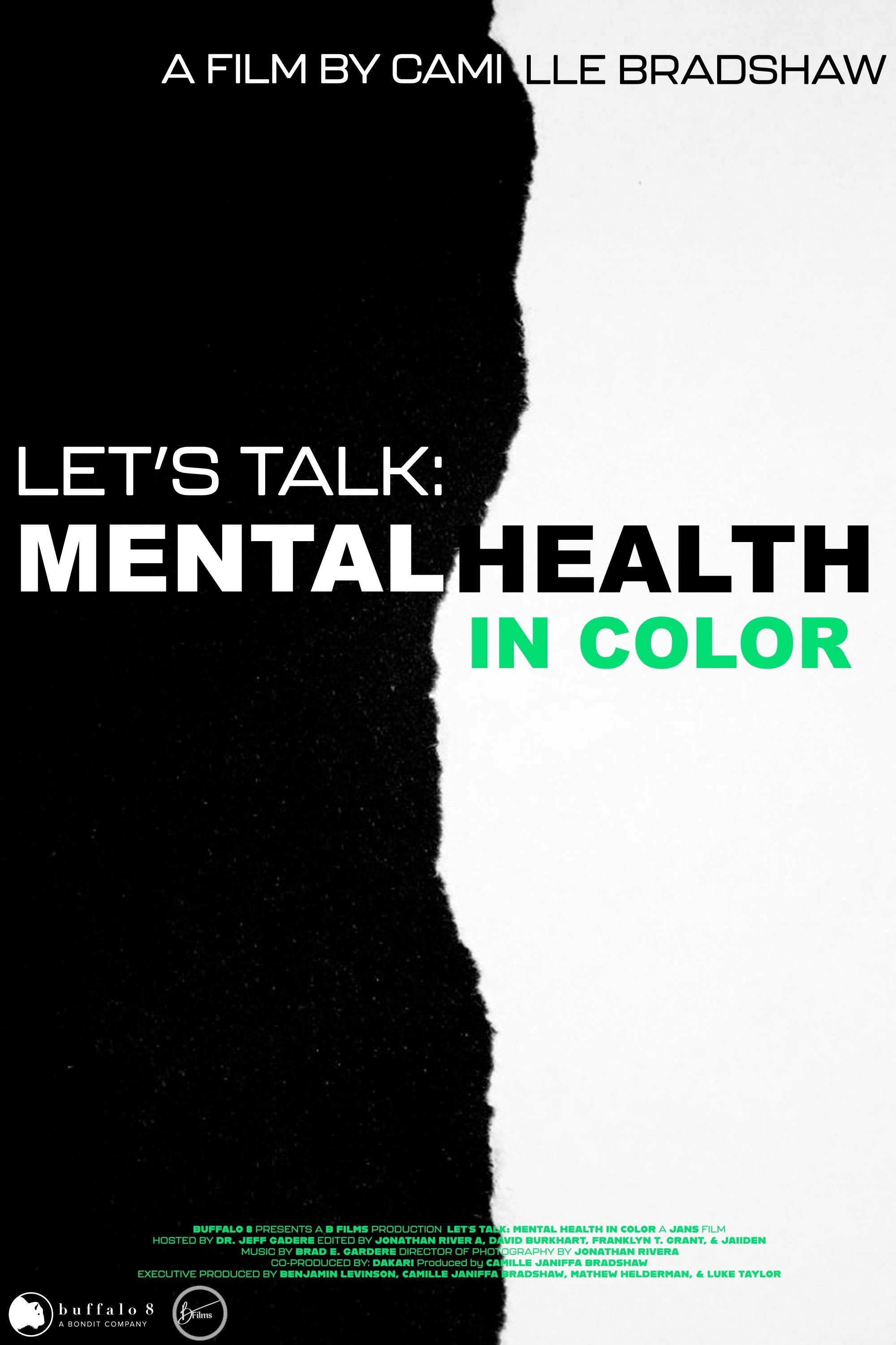 Let's Talk: Mental Health in Color (2024) - Posters — The Movie ... Let's Talk: Mental Health in Color (2024) - Posters — The Movie ...