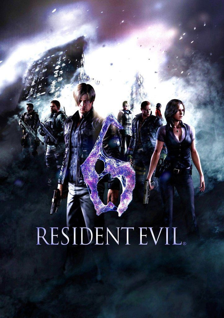 Resident Evil 6 (2012) | The Poster Database (TPDb)