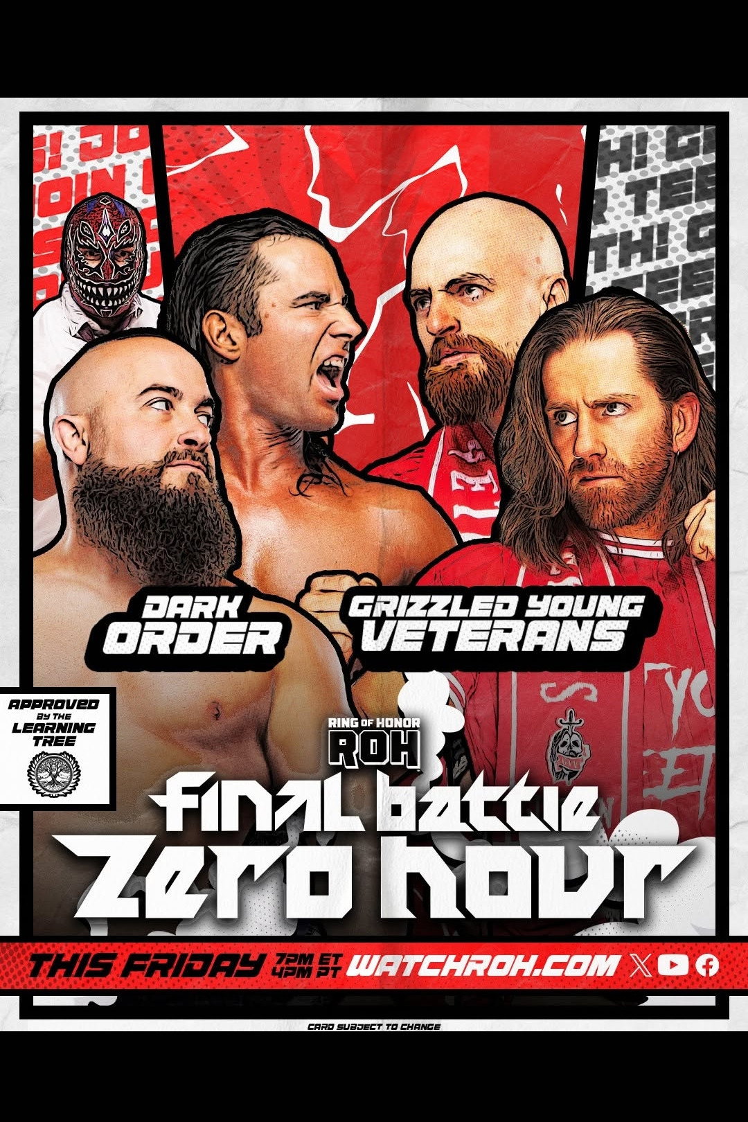 ROH Final Battle 2024 - Zero Hour (2024) | The Poster Database (TPDb)