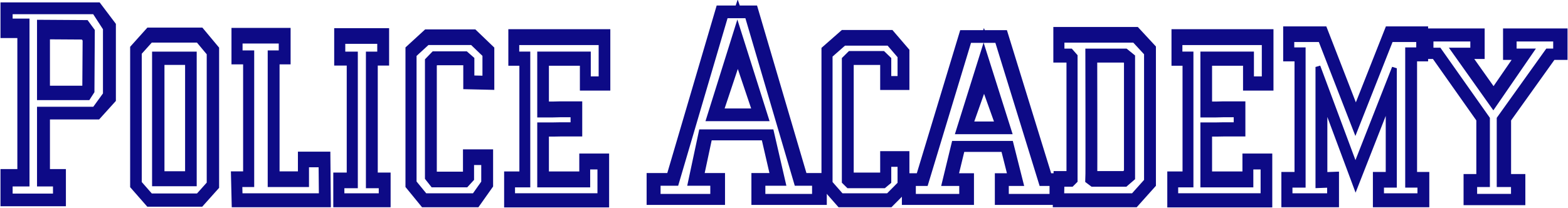 Police Academy (1984) - Logos — The Movie Database (TMDB)