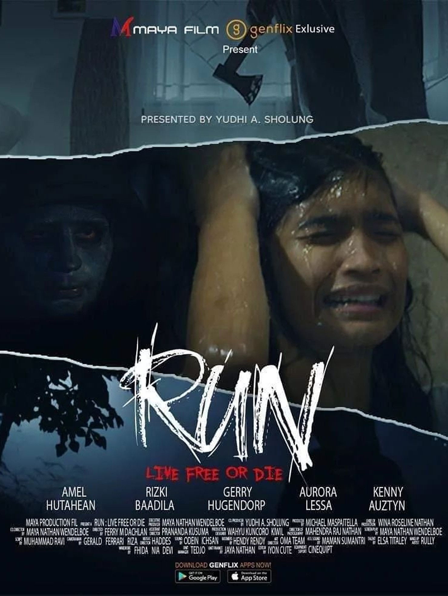 Run: Live Free or Die (2022) - Posters — The Movie Database (TMDB)