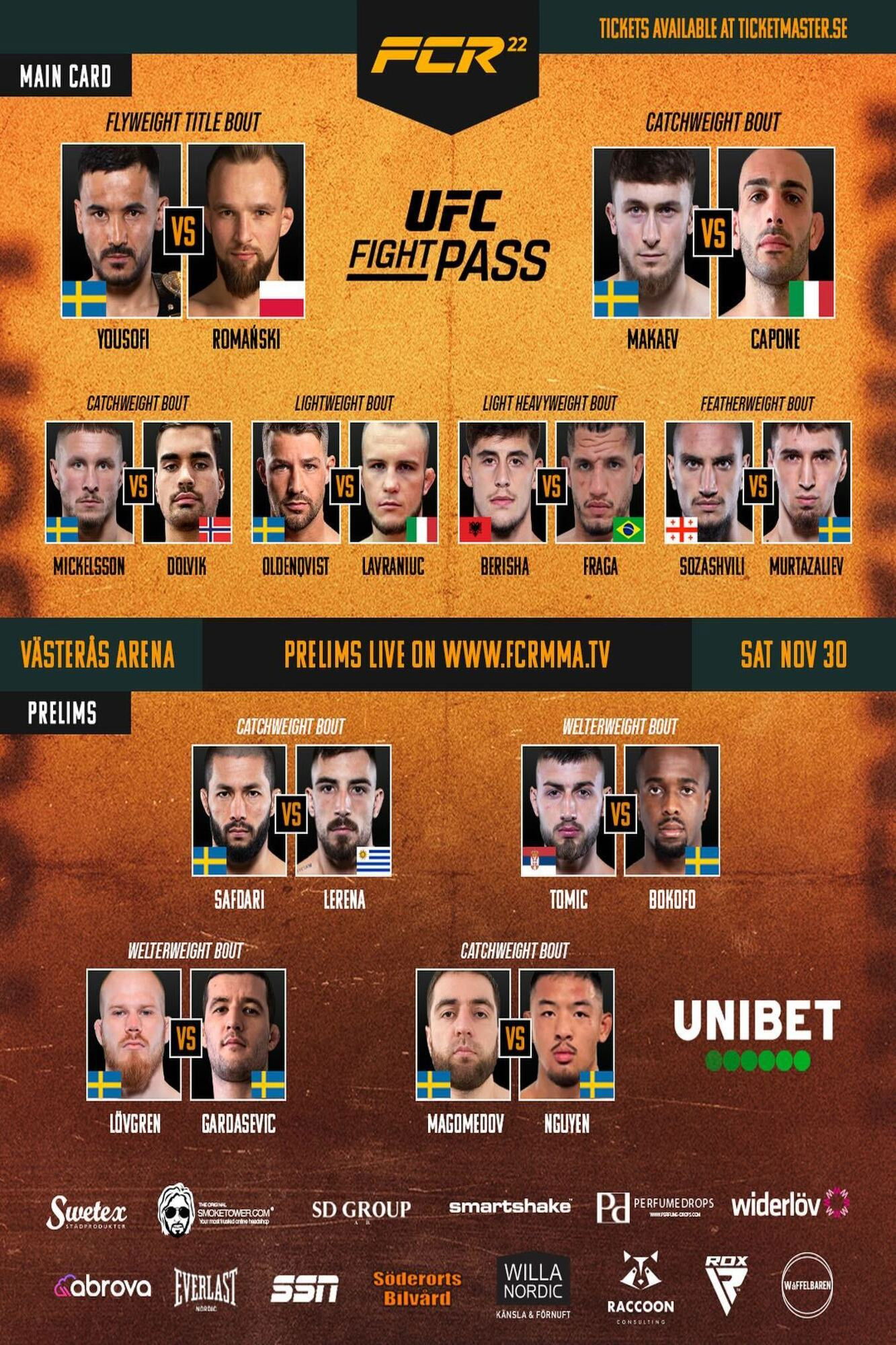 Fight Club Rush 22 (2024) | The Poster Database (TPDb)