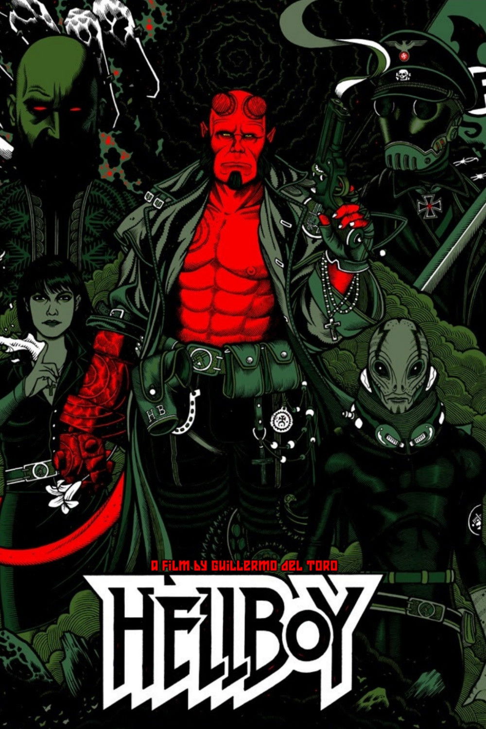 Hellboy (2004) - Posters — The Movie Database (TMDB)
