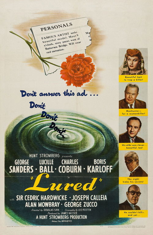 Lured (1947) — The Movie Database (TMDb)